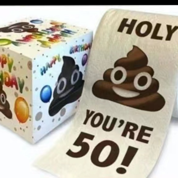 Boutique | Party Supplies | Prank Stool Printed Tissue Household Toilet ...